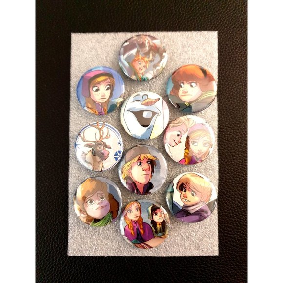 Personally Made by Donovan | Accessories | Frozen 2 Buttons Handmade ...